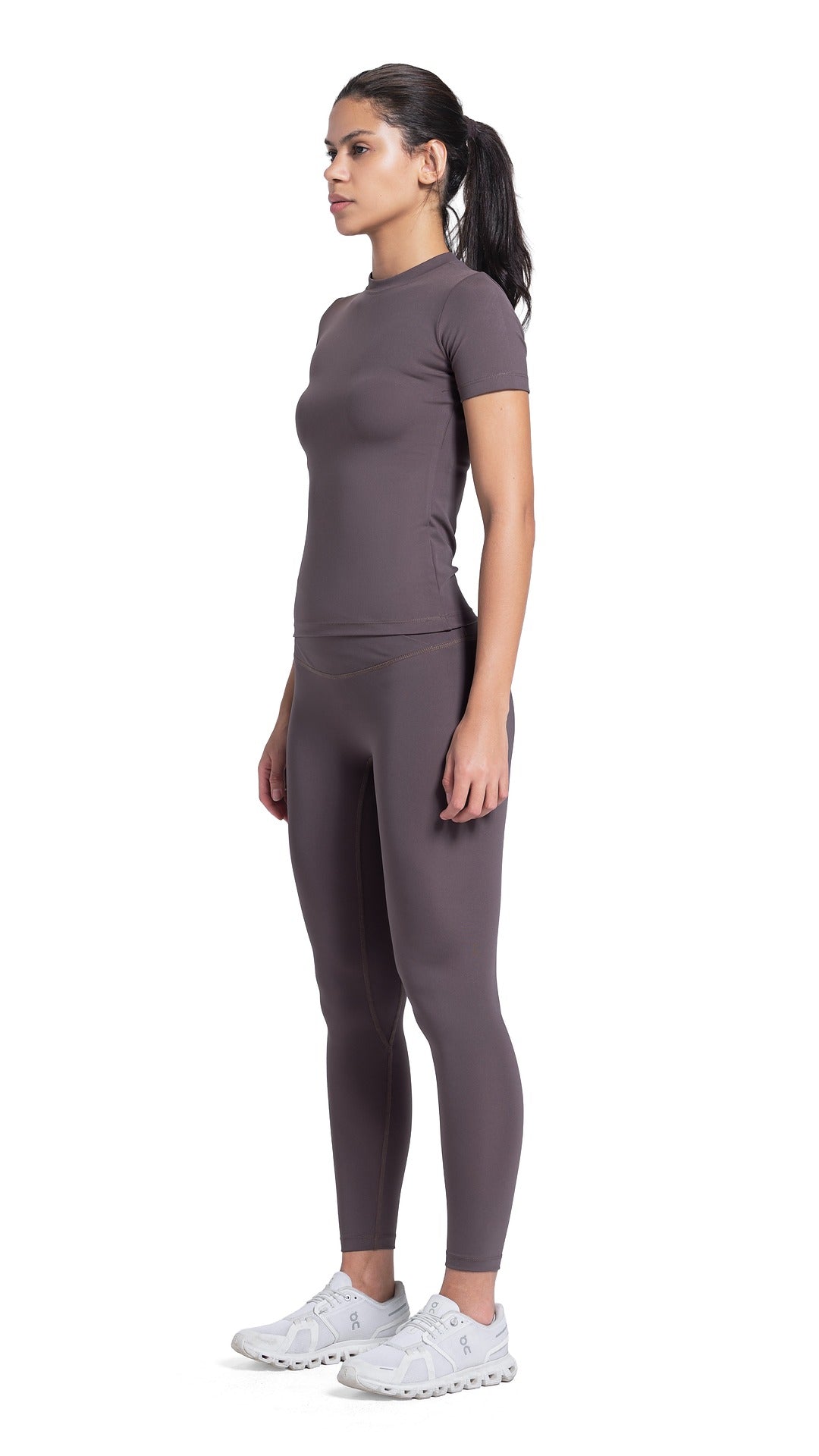 Brown tight T-shirt – Ailah